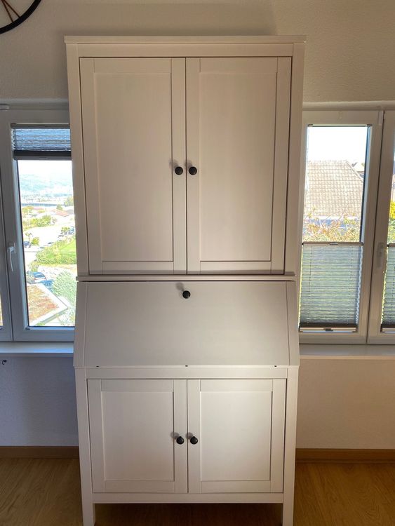 Ikea Hemnes Sekretar Mit Aufsatz