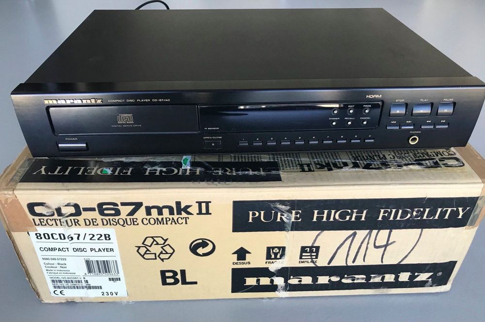Marantz - CD-Player - CD-67 MK II | Kaufen auf Ricardo