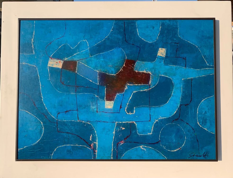 Paul Stauffenegger grosses Gemälde (Gebraucht) in Root für CHF 455 – mit Lieferung auf Ricardo ...