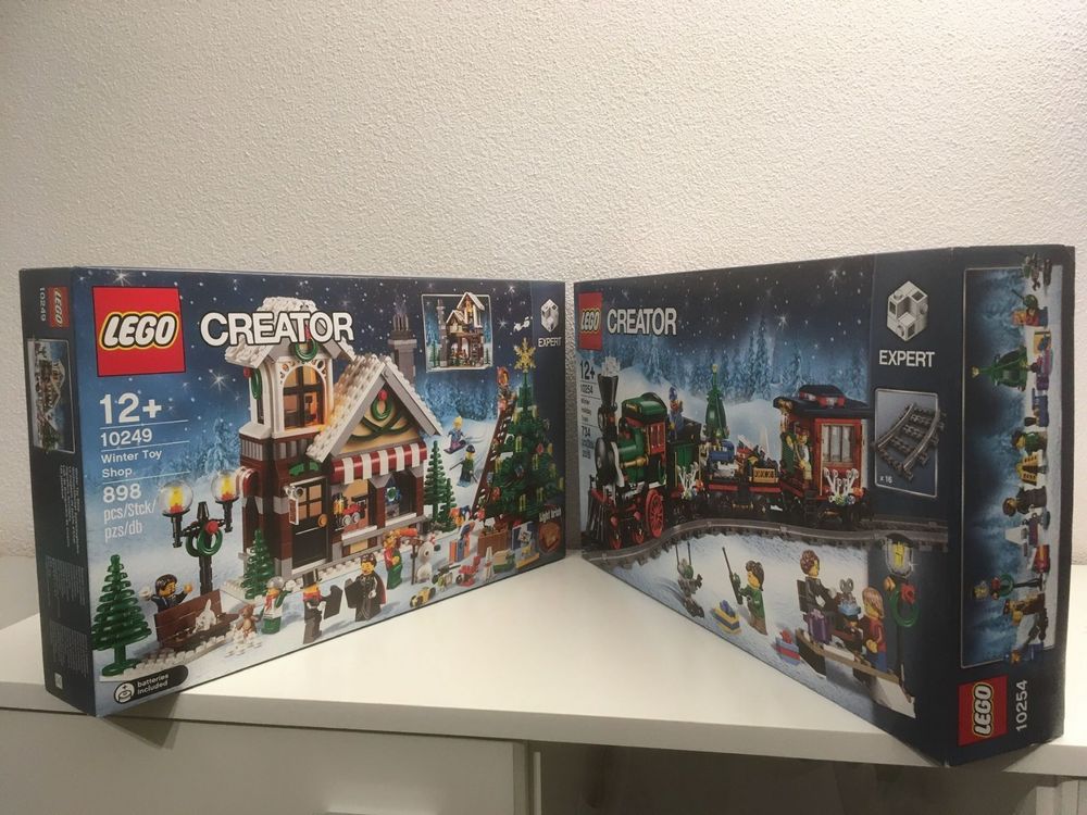 Lego Creator Expert zwei Sets 10249 + 10254 Toy Shop & Train | Kaufen ...