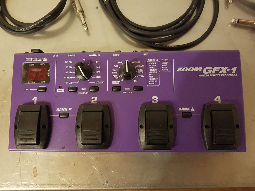 Zoom GFX-1 Multi-Effects Guitar Effect | Kaufen auf Ricardo