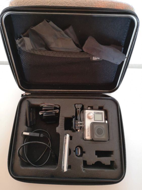 GoPro Hero 4 Silver inkl. POV Case | Kaufen auf Ricardo