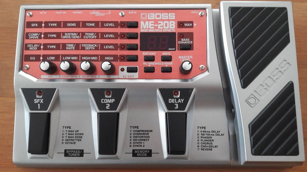 BOSS ME-20B - Multieffektgerät für Bass | Kaufen auf Ricardo
