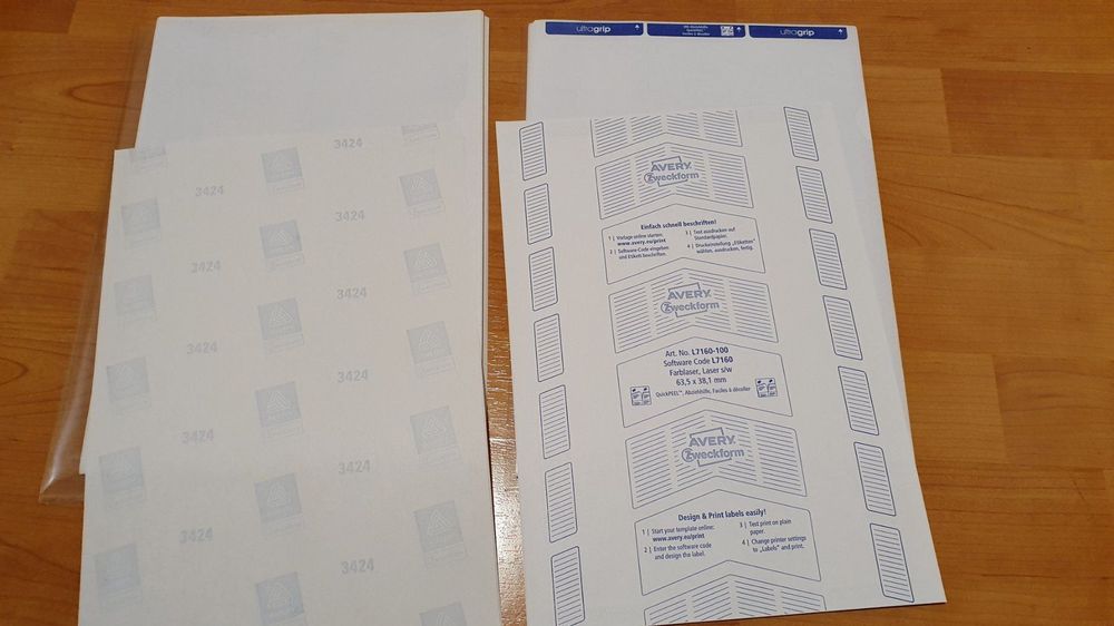 Etiketten Avery Zweckform 3424+L7160 | Kaufen auf Ricardo