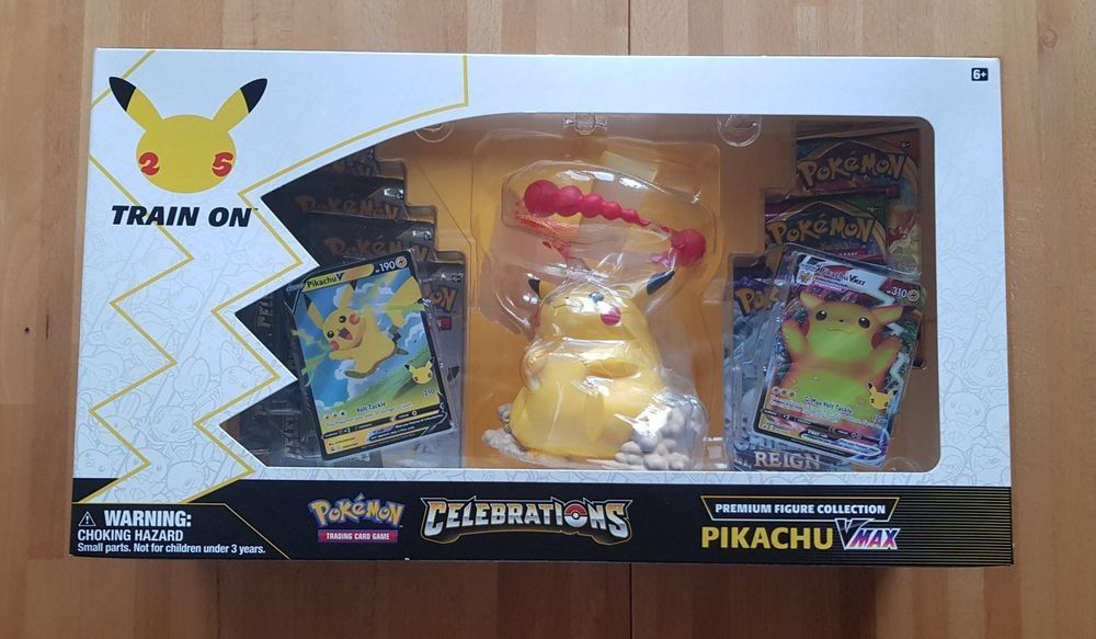 Pokémon Celebrations Pikachu Figure Collection Box OVP (EN) | Kaufen ...