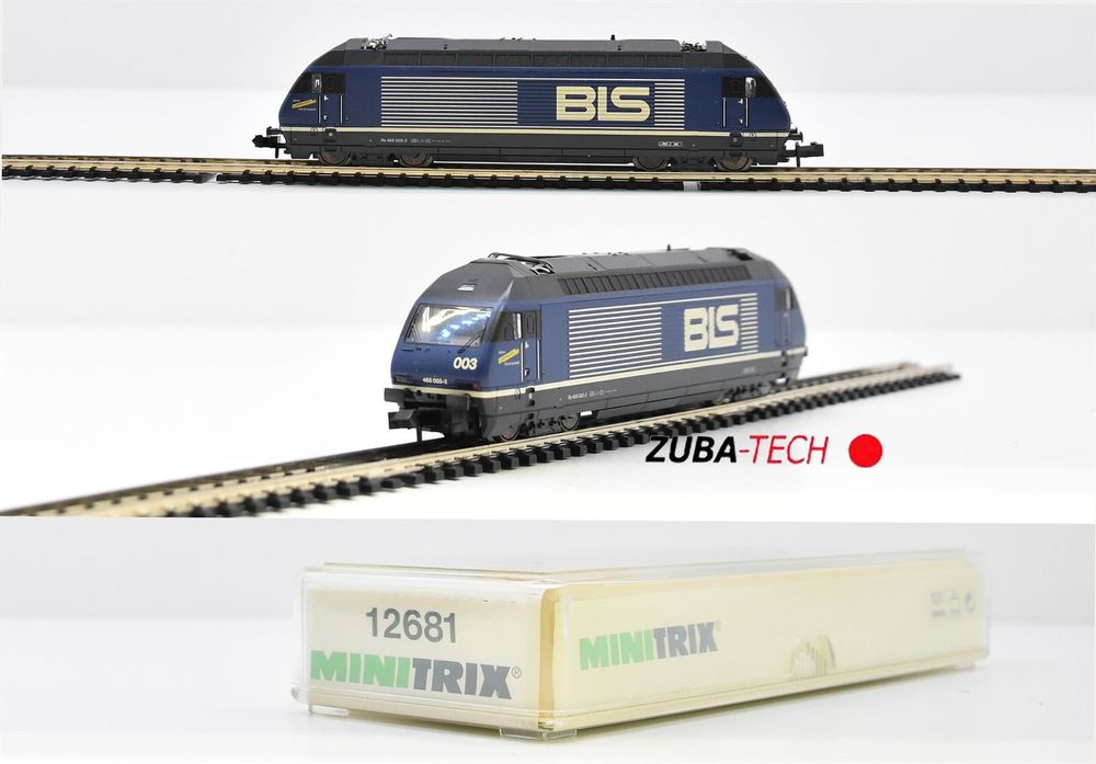 Minitrix 12681 E-Lok Re 465 BLS Spur N | Kaufen auf Ricardo