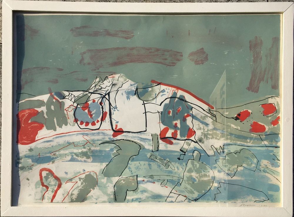 Samuel Shapiro(1924-1983) Litho handsign | Kaufen auf Ricardo