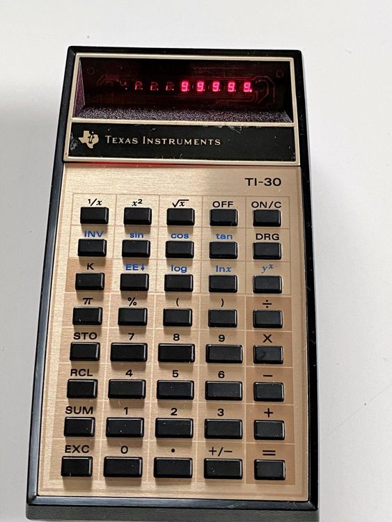 Vintage TEXAS INSTRUMENT TI-30 | Kaufen auf Ricardo