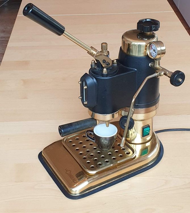 La Cimbali Microcimbali Schwarz/Gold | Kaufen auf Ricardo