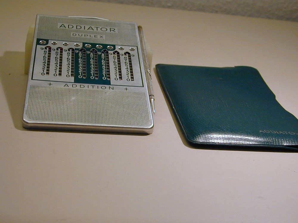 ADDIATOR DUPLEX METAL RECHNER | Kaufen auf Ricardo