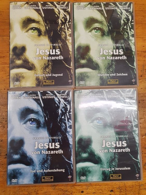 DVD Jesus von Nazareth (1977) 4 DVDs | Kaufen auf Ricardo