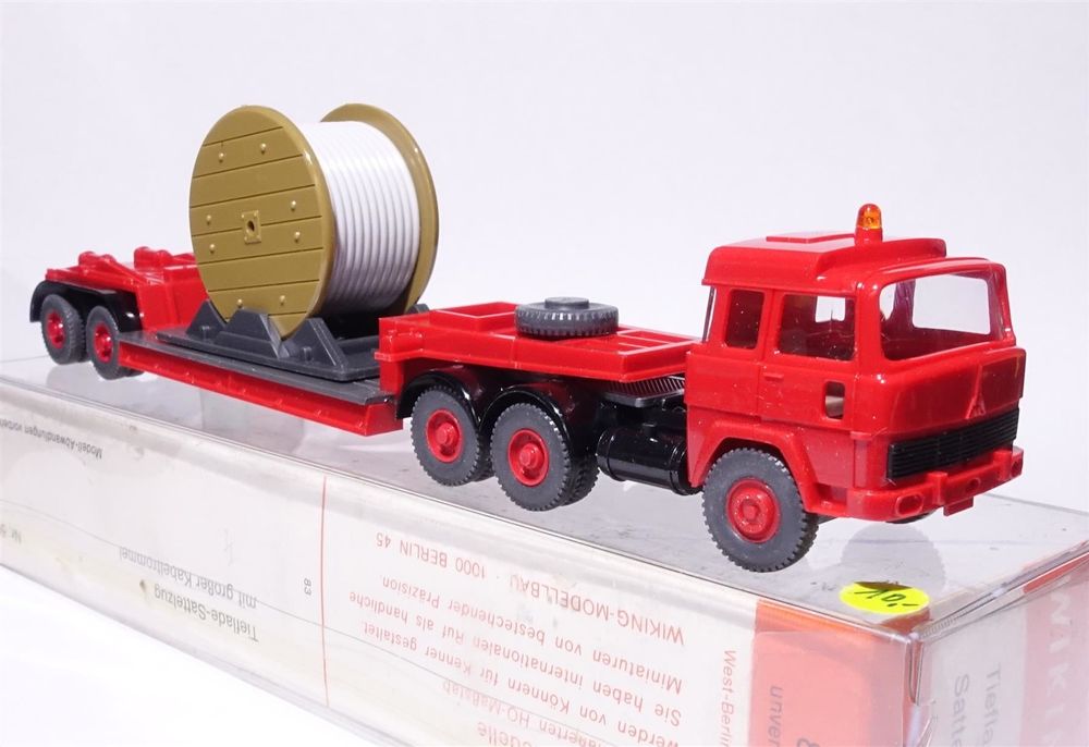 Magirus Tieflader Sattelzug Wiking 1:87 | Acheter sur Ricardo
