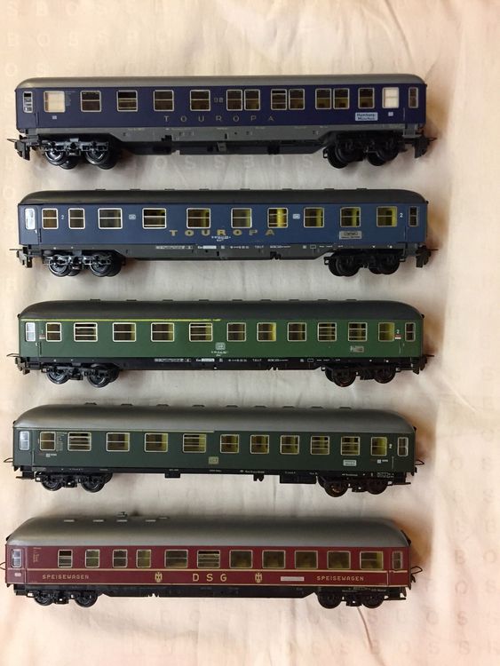 Trix Express 5x Schnellzugwagen antik | Kaufen auf Ricardo