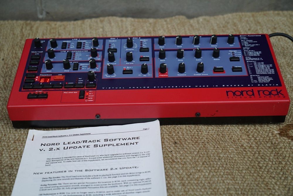 Nord Lead Rack1, Analog Modeling Synth. | Kaufen auf Ricardo