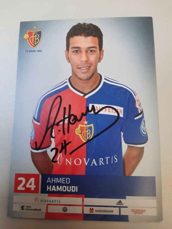 Ahmed Hamoudi / orig. Autogrammkarte | Kaufen auf Ricardo