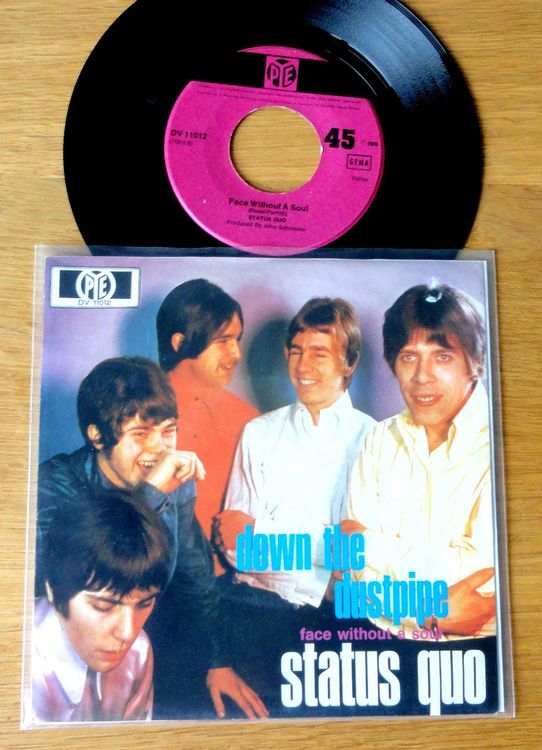 SI STATUS QUO down the dustpipe PYE 1970 | Kaufen auf Ricardo