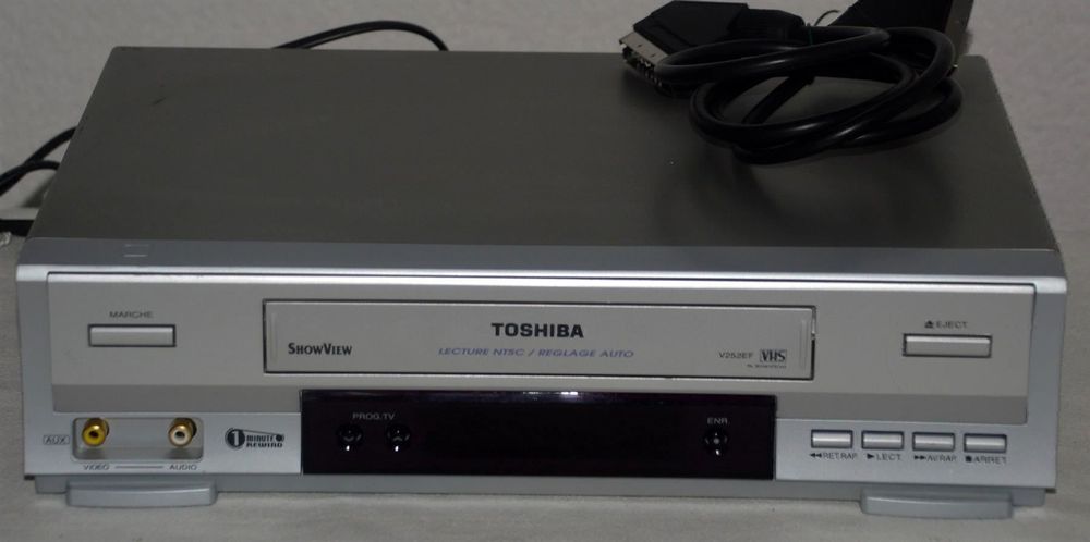 Videorecorder VHS Toshiba V-252EF magnétoscope | Acheter sur Ricardo