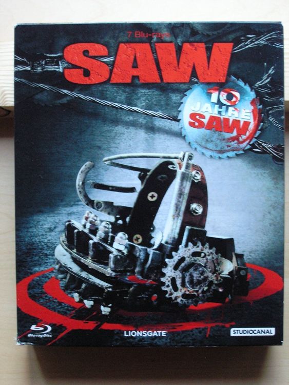 Saw Blue Ray Box- 10 Jahre Saw Edition | Kaufen auf Ricardo