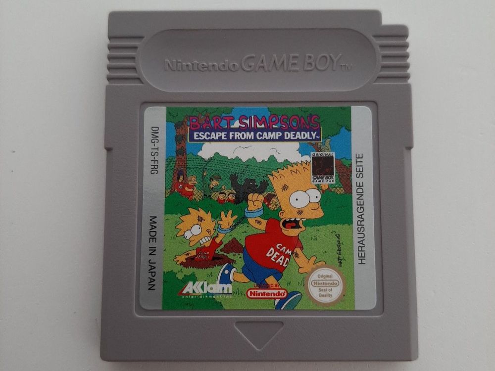 Gameboy Bart Simpsons - Escape from Camp | Kaufen auf Ricardo