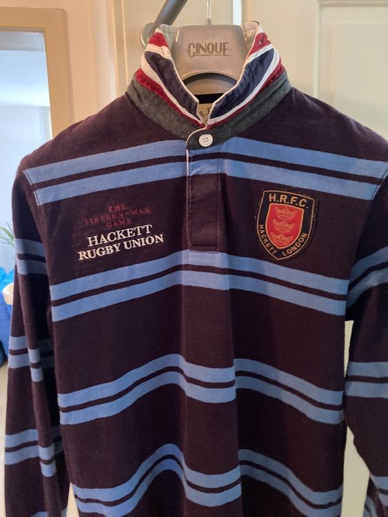 Rare Hackett London Rugby Shirt | Kaufen auf Ricardo