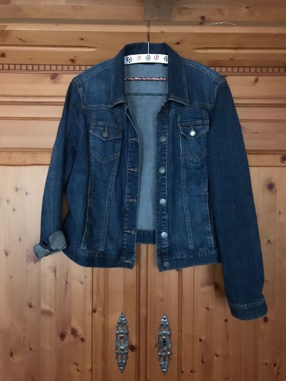 DAMEN JEANS JACKE VON TCHIBO/TCM - BLAU - GRÖSSE 42 | Kaufen auf Ricardo