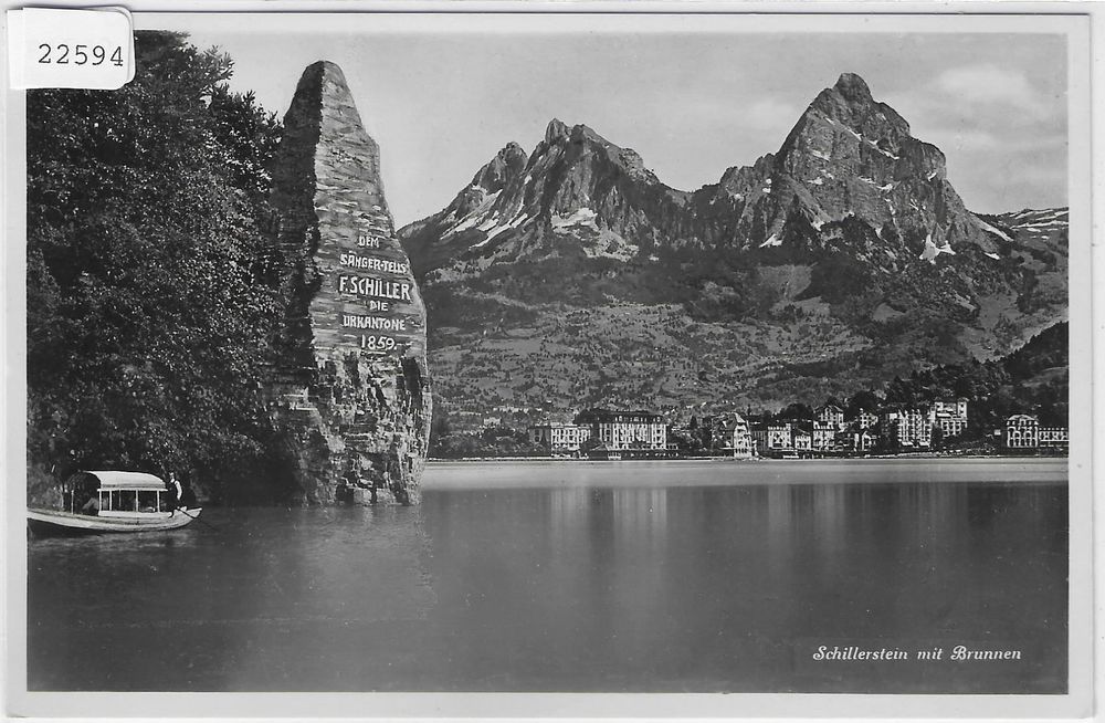 Schillerstein mit Brunnen | Kaufen auf Ricardo