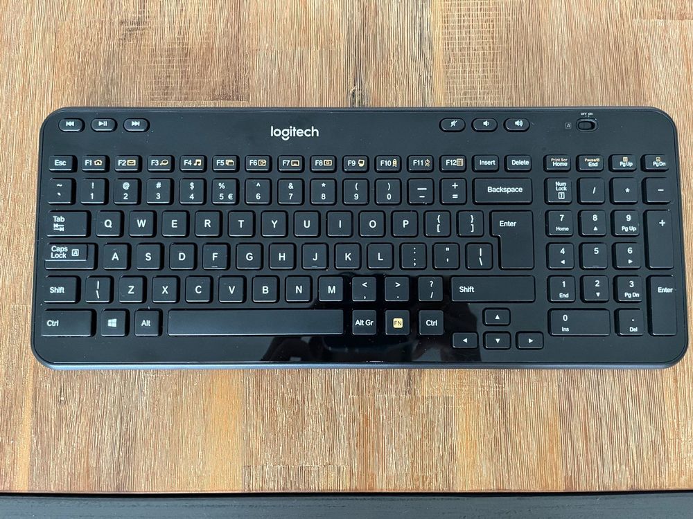 Logitech K360 wireless keyboard | Kaufen auf Ricardo