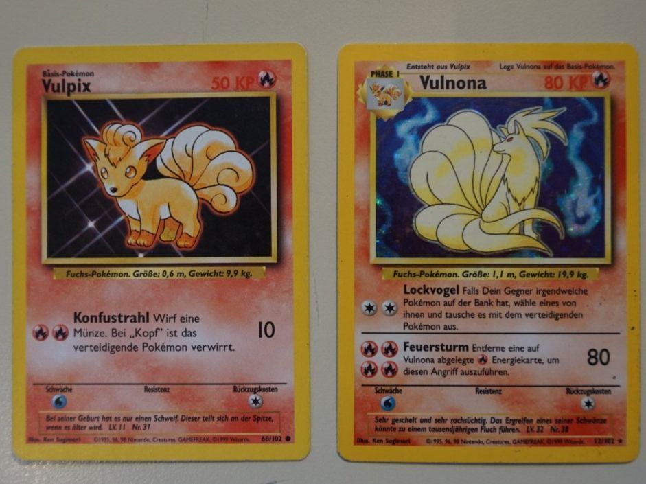Pokemonkarte Vulnova holo & Vulpix | Kaufen auf Ricardo