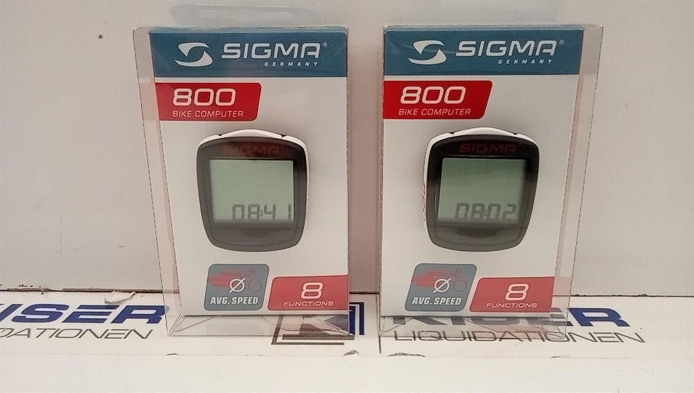 2x Sigma Sport BC800 Fahrrad-Computer | Kaufen auf Ricardo