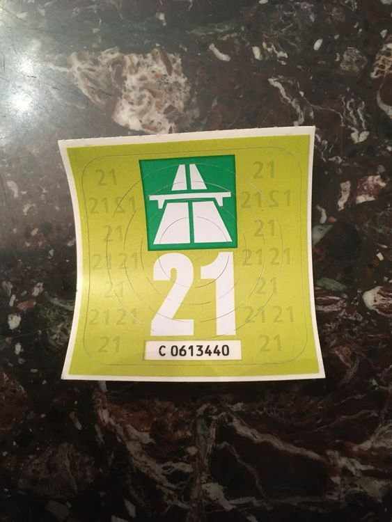 Autobahn Vignette 2021 | Kaufen auf Ricardo