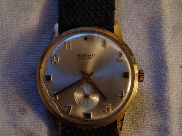 ROVAC CHRONO HEREN UHR,H-AUFZ.17RU.LÄÜFT | Kaufen auf Ricardo