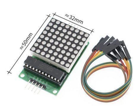 MAX 7219 8x8 LED Matrix-Modul rot | Acheter sur Ricardo