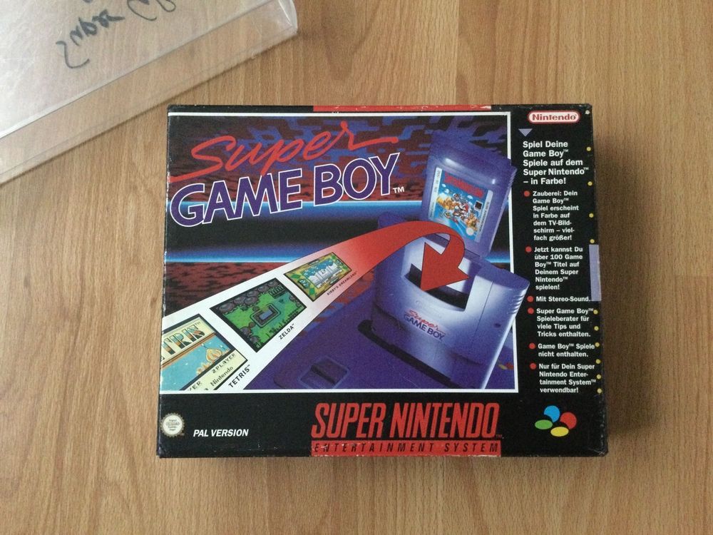 Super Gameboy SNES Big Box TOP OVP | Kaufen auf Ricardo