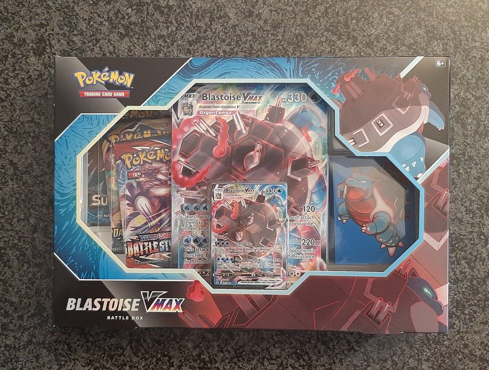 Pokemon Battle VMAX Box Blastoise - ENG | Kaufen auf Ricardo