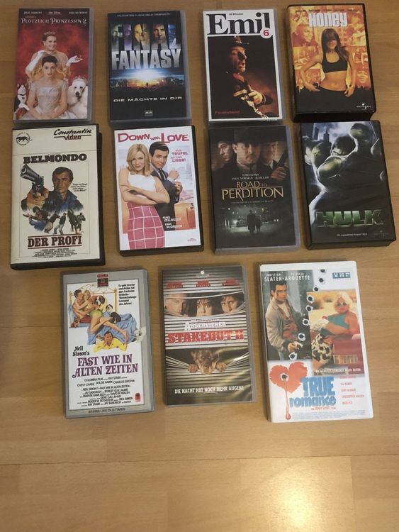 11 VHS Kassetten zu verkaufen | Kaufen auf Ricardo