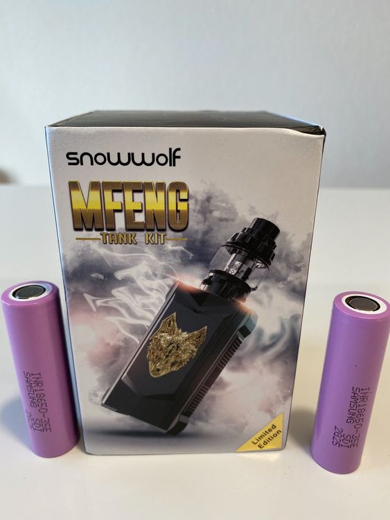 Cigarette electronic Snow Wolf + battery | Kaufen auf Ricardo