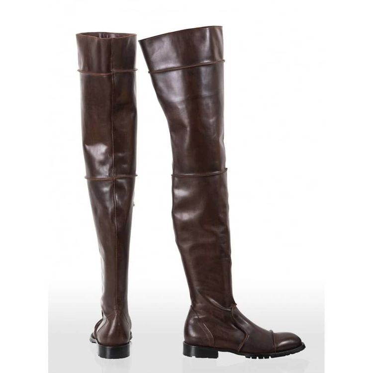 Overknee Stiefel 42 Leder Jean Gaborit | Kaufen auf Ricardo