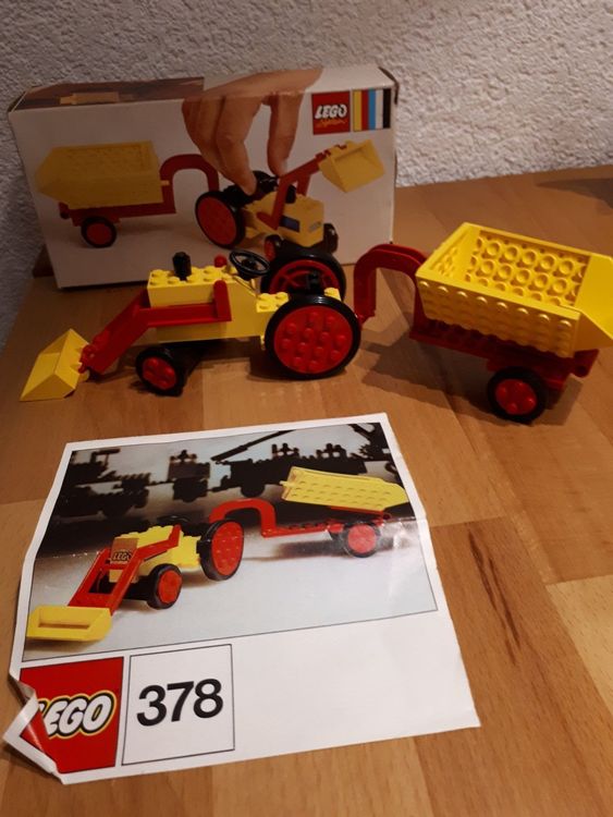 Lego 378, tracteur, Traktor, 1972 | Acheter sur Ricardo