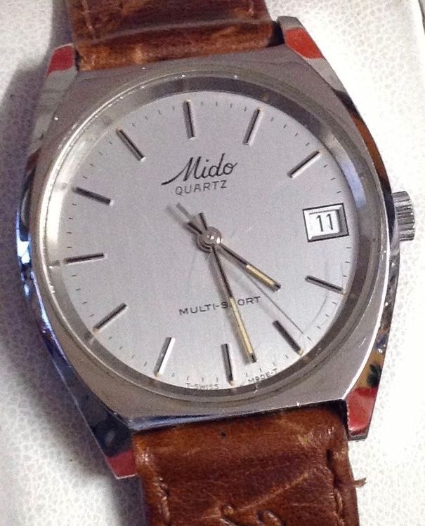 MIDO swiss-made Herrenuhr ( Saphir/35mm) | Acheter sur Ricardo