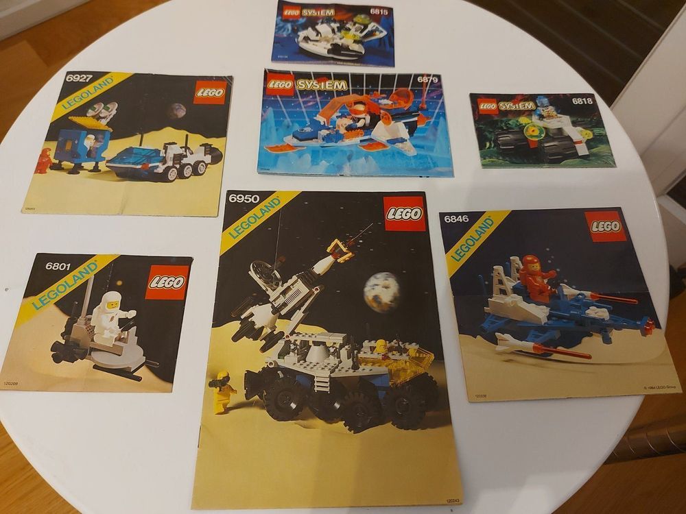 Lego Space Anleitungen 6950 6927 6846 + | Kaufen auf Ricardo
