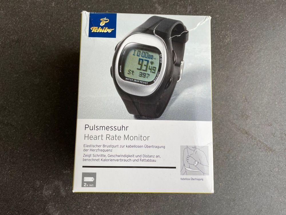 Pulsmessuhr mit Brustgurt | Kaufen auf Ricardo