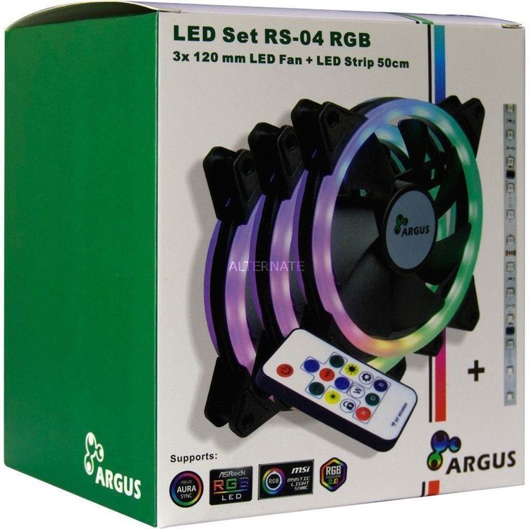 Inter-Tech Argus RGB-Fan Set RS-04 | Comprare su Ricardo