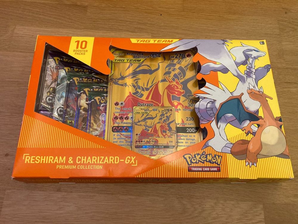 Pokemon Reshiram & Charizard GX Box | Kaufen auf Ricardo