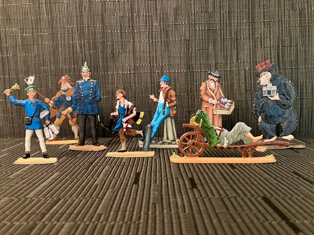 Zinnfiguren Berliner-Originale, 8 Stk. | Kaufen auf Ricardo
