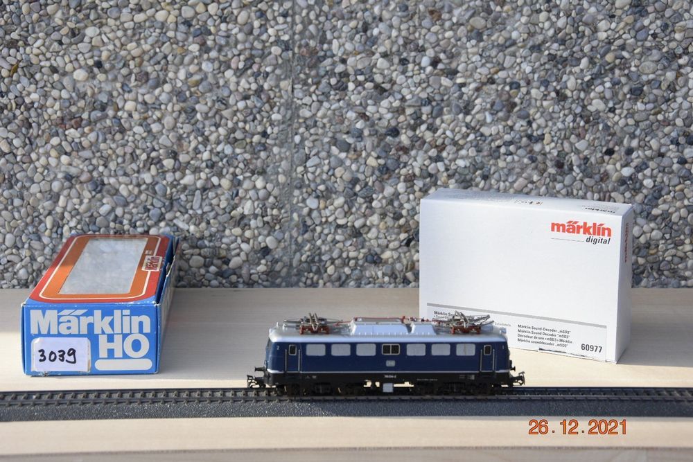 Märklin 3039 E-Lok BR 110, DB, Digital | Acheter sur Ricardo