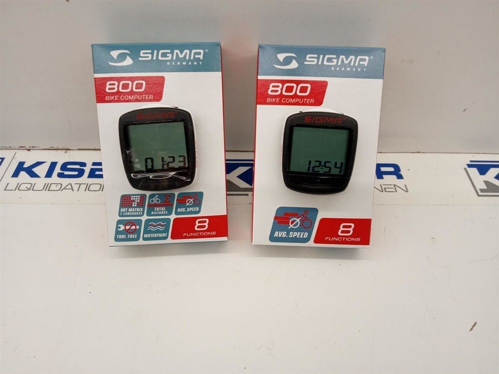 2x Sigma Sport BC800 Fahrrad- Computer | Kaufen auf Ricardo