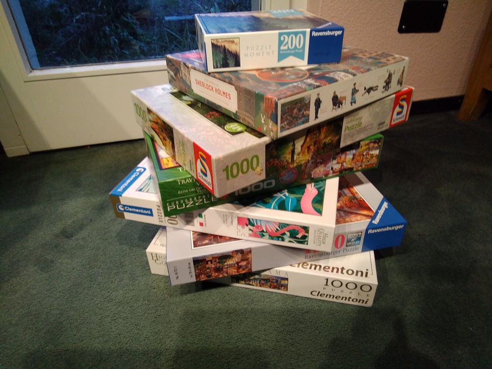 7 Puzzles 200/500/1000 Teile | Kaufen auf Ricardo