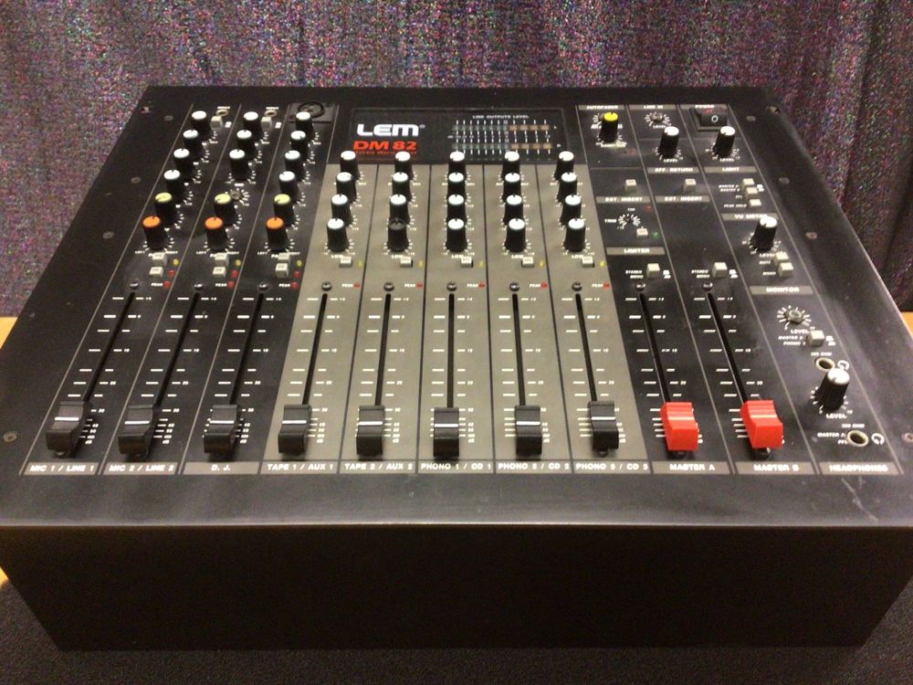 LEM DM82 Vintage Kult DJ-Mixer | Acheter sur Ricardo
