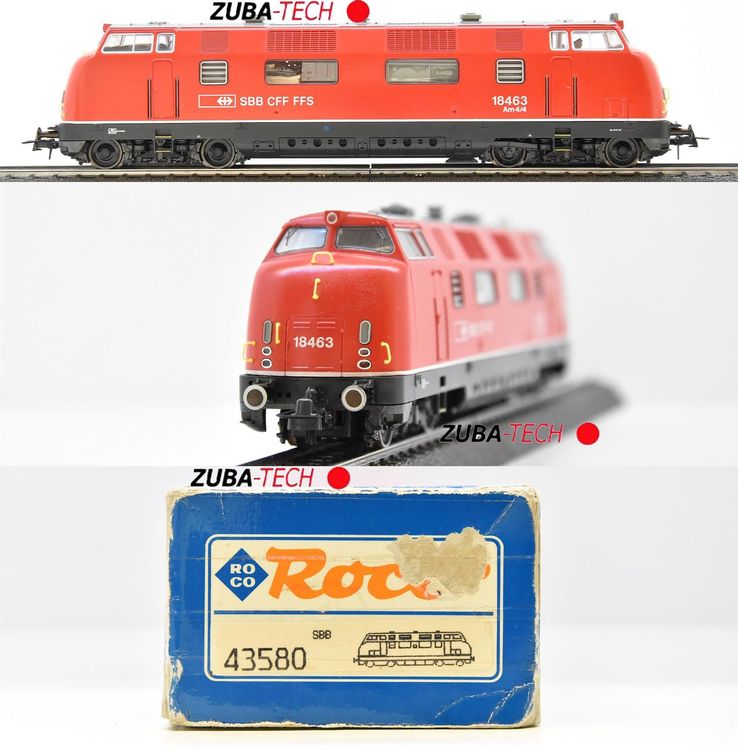 Roco 43580 Diesellok Am 4/4 SBB H0 GS OV | Kaufen auf Ricardo