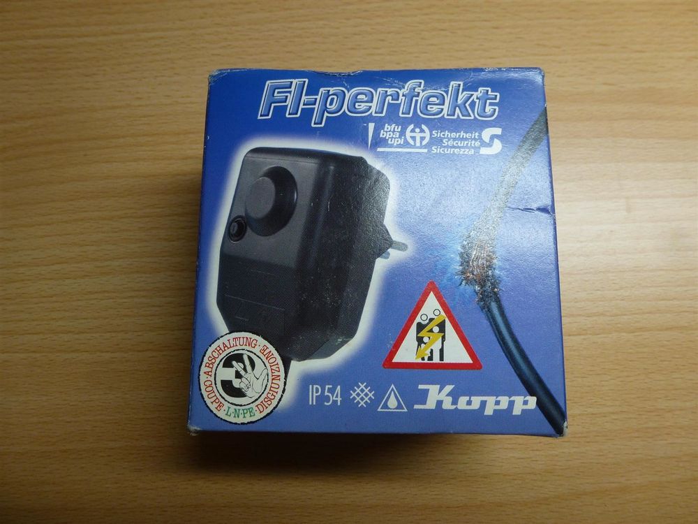 FI-Stecker (FI-perfekt Kopp) IP54 10A 1 | Kaufen auf Ricardo